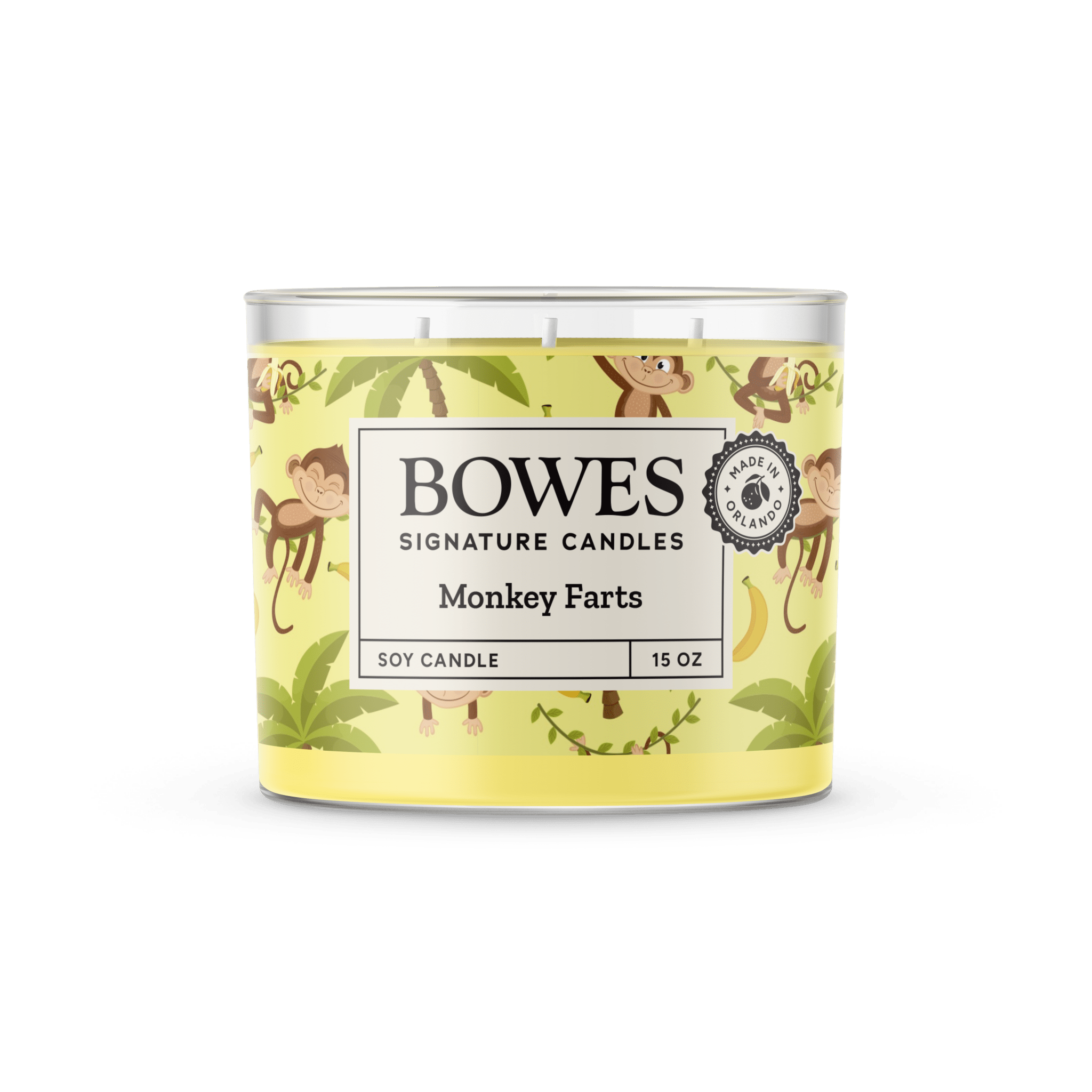 Monkey Farts 15oz Classic Candle – Bowes Signature Candles